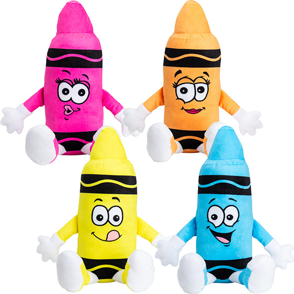Crayola® Neon Crayon 9in Plush (1ct.) | Gumball.com