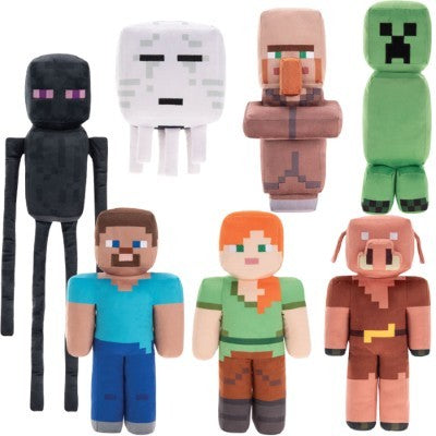 Minecraft™ 7in-9in plush (1 ct.) | Gumball.com