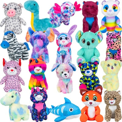 Medium Generic Plush Kit (60 pcs) | Gumball.com