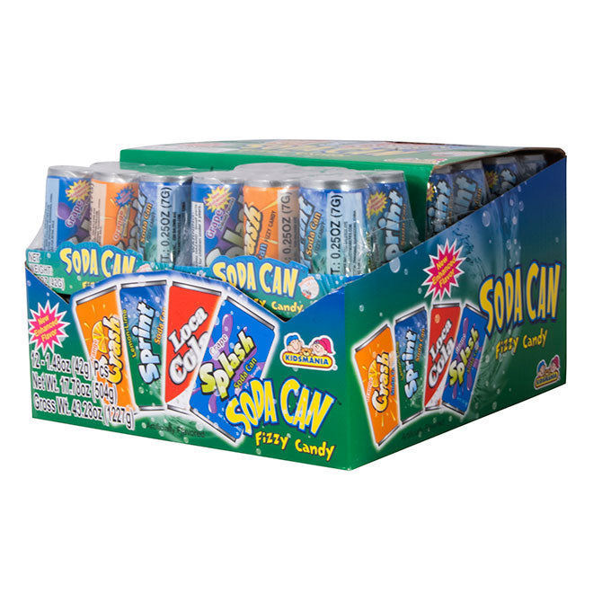 Soda Can 6 Pack Display Box| Gumball.com