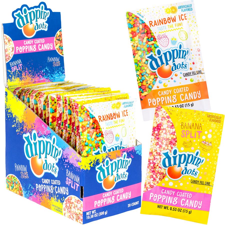 Dippin Dots® Popping Candy Display Box | Gumball.com