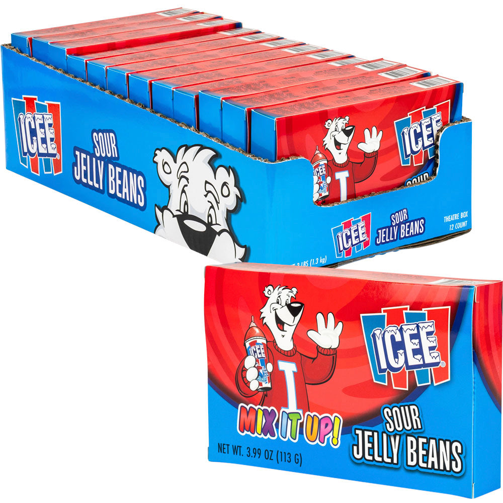 ICEE® Sour Jelly Beans Theater Box | Gumball.com