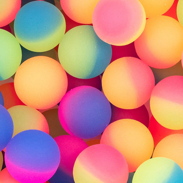 75mm (3in) Icy Hi-Bounce Balls (12 pcs) | Gumball.com