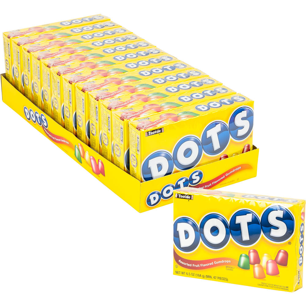 Tootsie Roll® Original Dots Candy Theater Boxes| Gumball.com