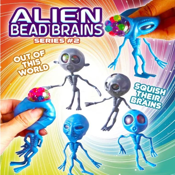 Alien Bead Brains #2 in 2" Capsules | Gumball.com