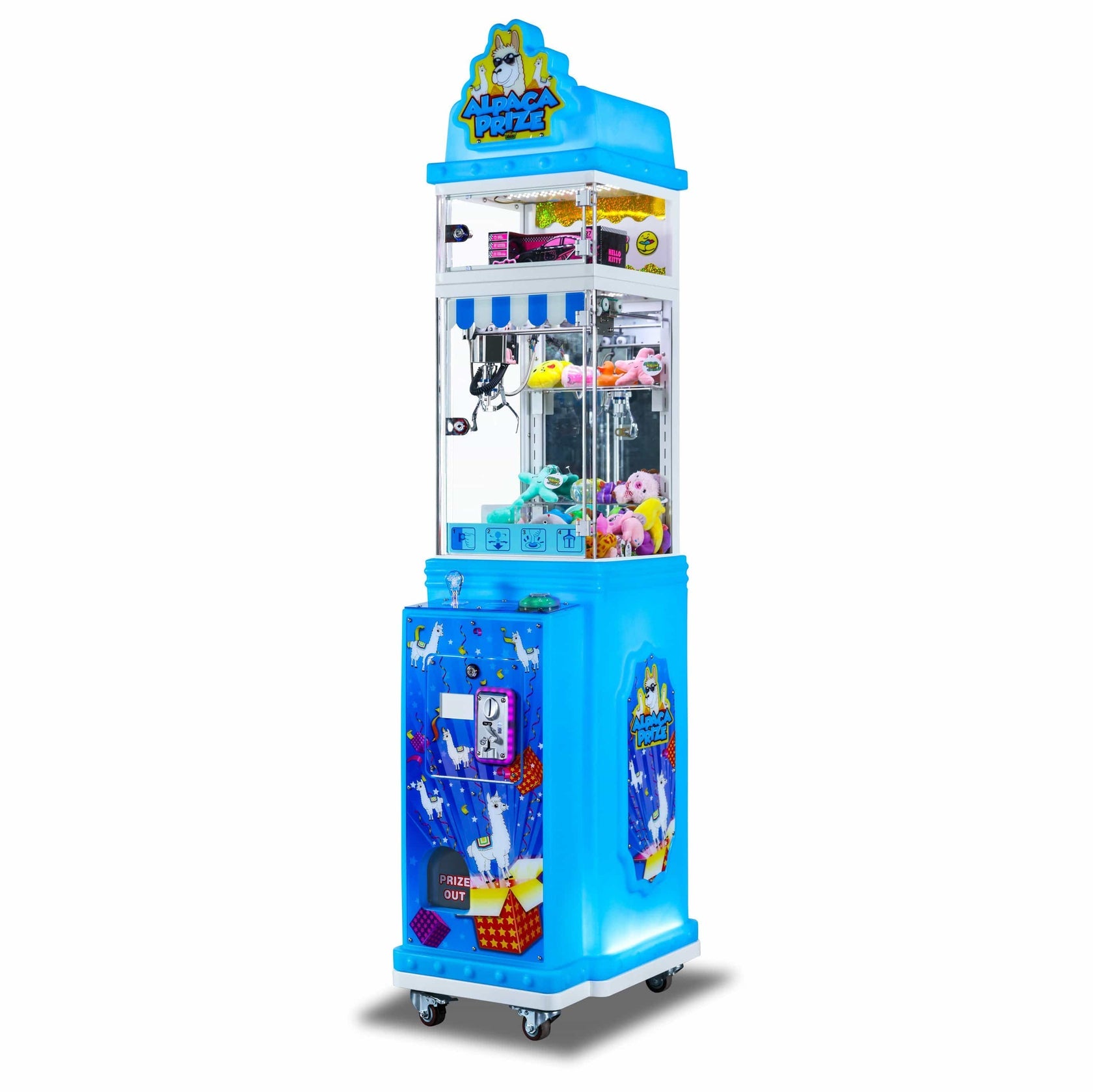 Alpaca Prize 22" Crane Machine | Claw Machine | Gumball.com