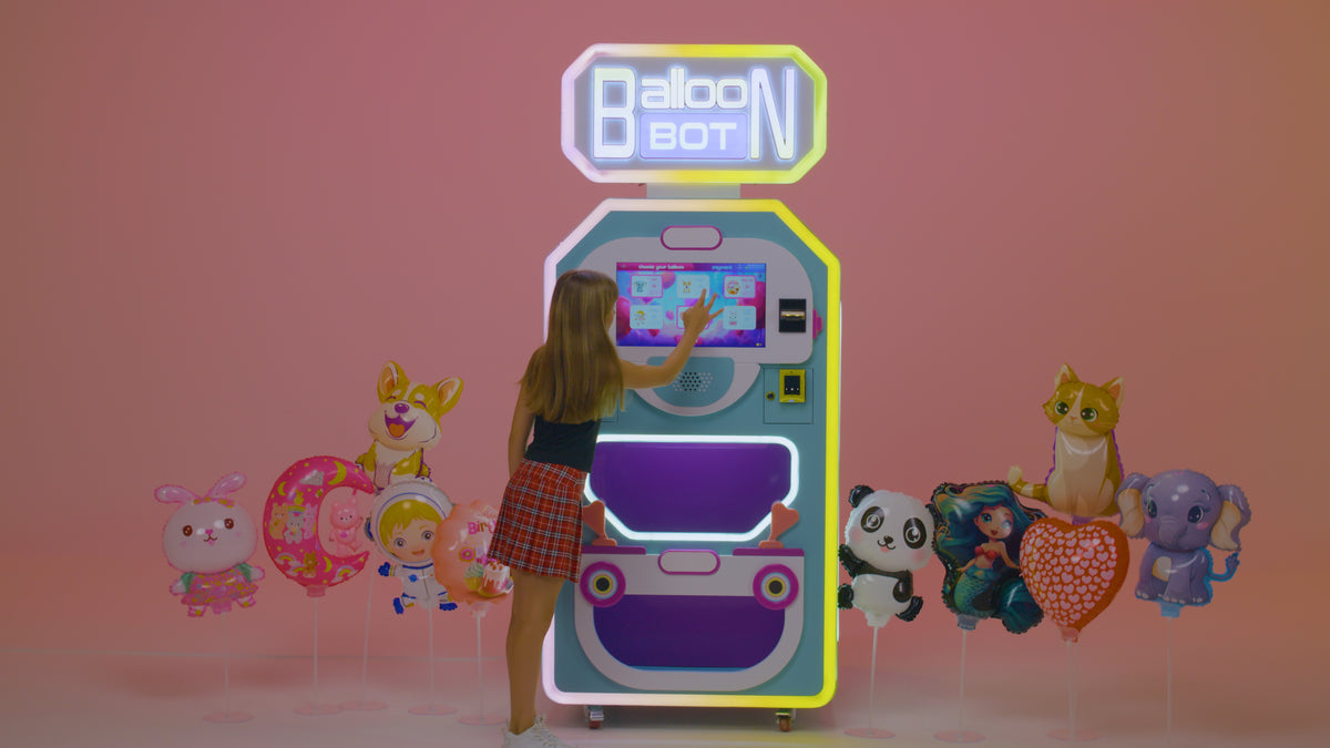 Balloon Bot Vending Machine | Gumball.com