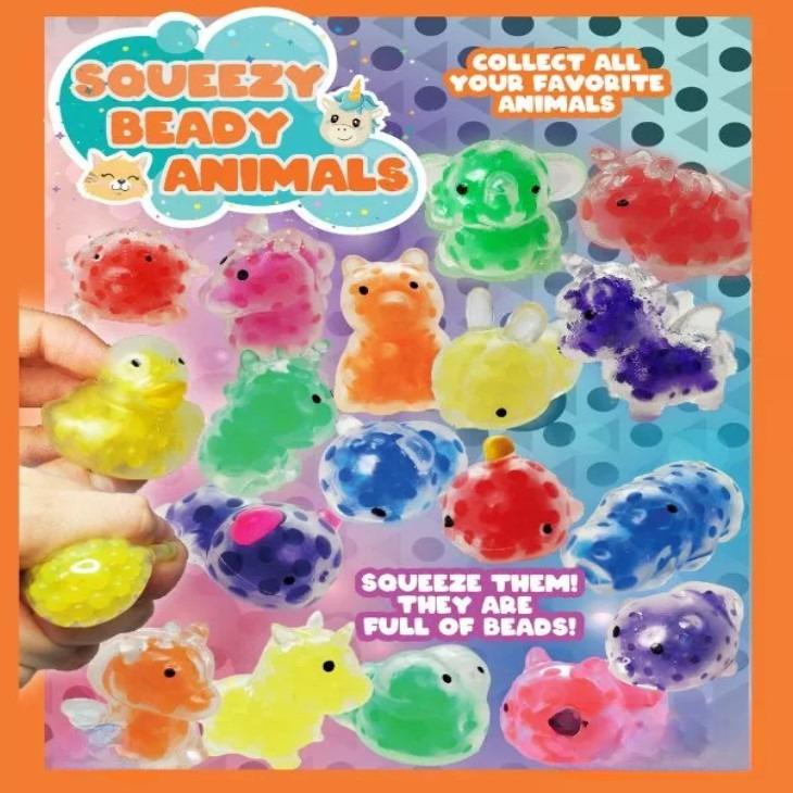 Beady Squishimals 2" Capsules | Gumball.com