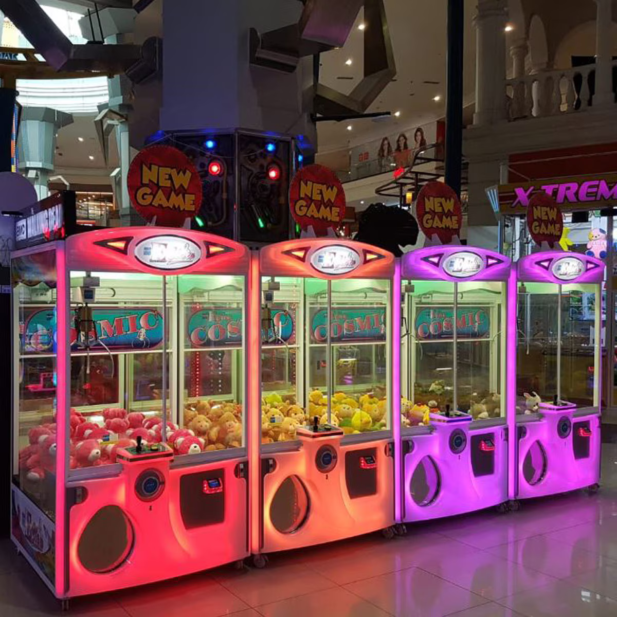 E-Claw Cosmic Claw Machine | Crane Machine | Gumball.com