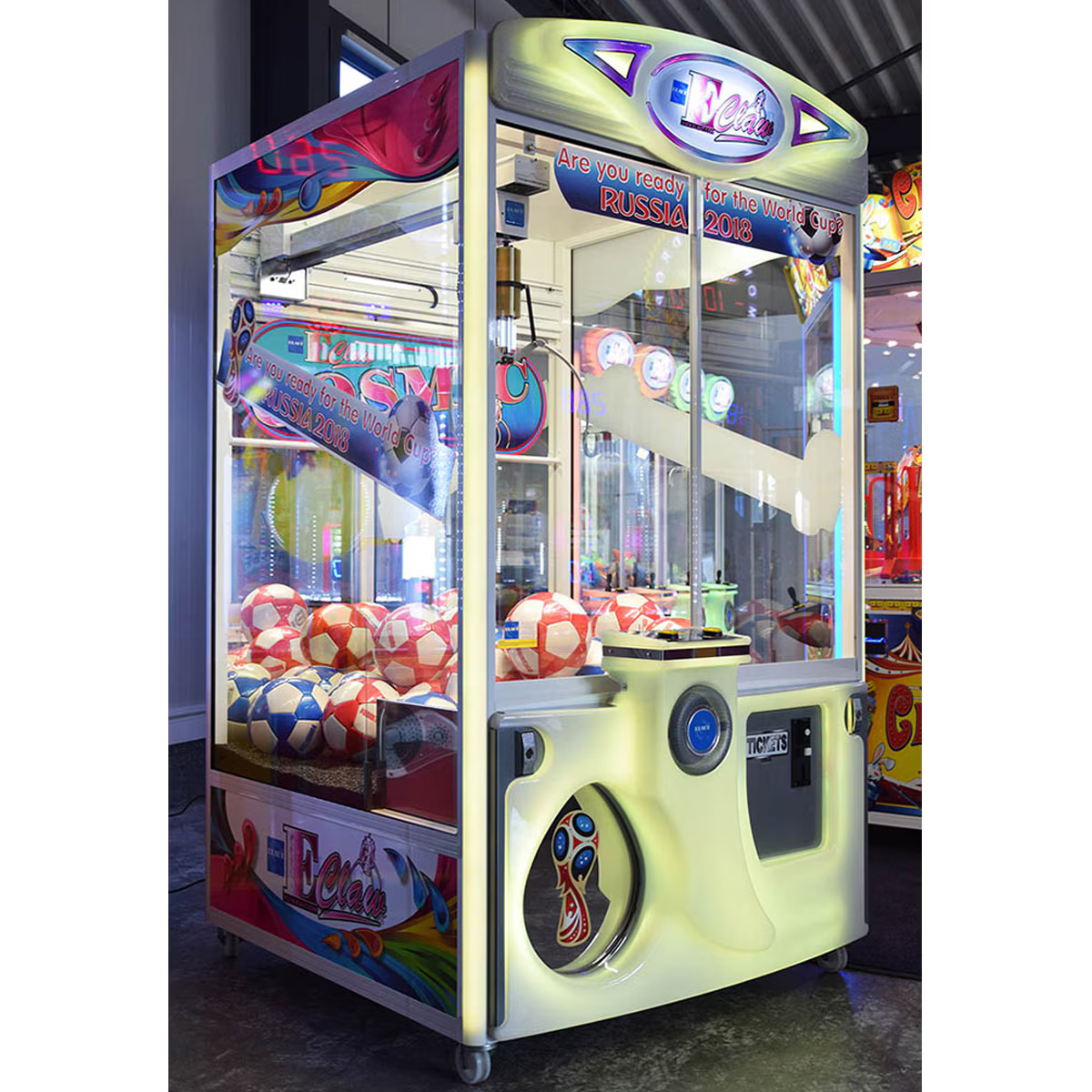 E-Claw Cosmic Claw Machine | Crane Machine | Gumball.com
