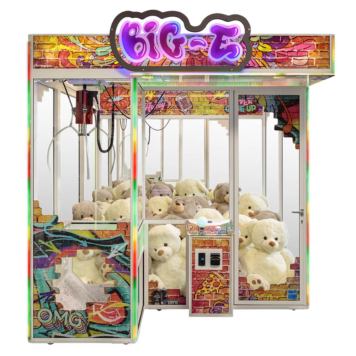 E-Claw Big E One Player Claw Machine | Crane Machine | Gumball.com