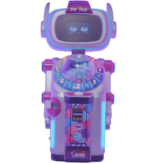 Mr. Pop the Robotic Lollipop Vending Machine | Gumball.com