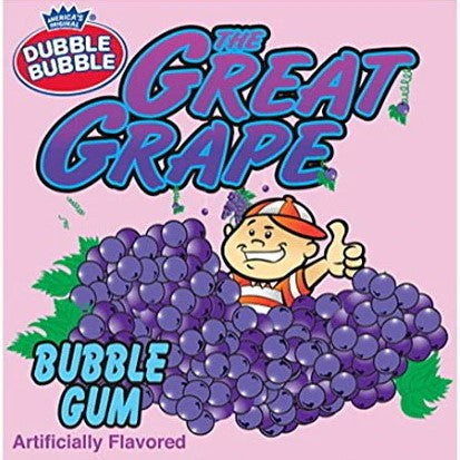 Dubble Bubble Grape Gumballs 1"/850 Count – Gumball.com