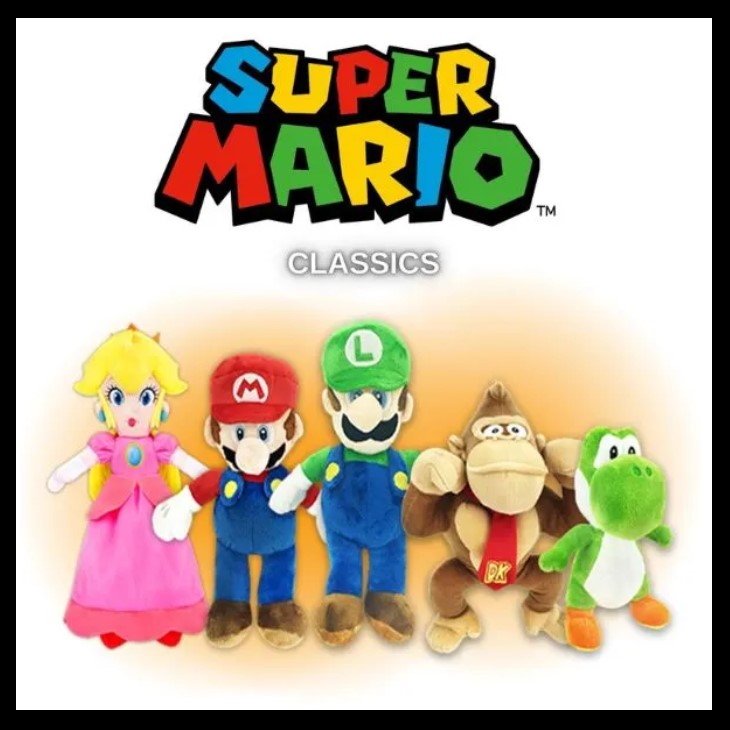 SUPER MARIO PLUSH (12″) | Gumball.com