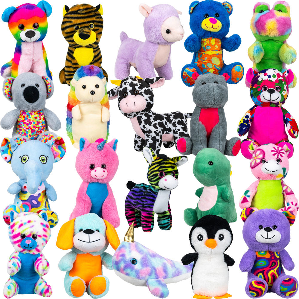 Medium Generic Plush Kit Mix 9-11 in. #26 | Gumball.com