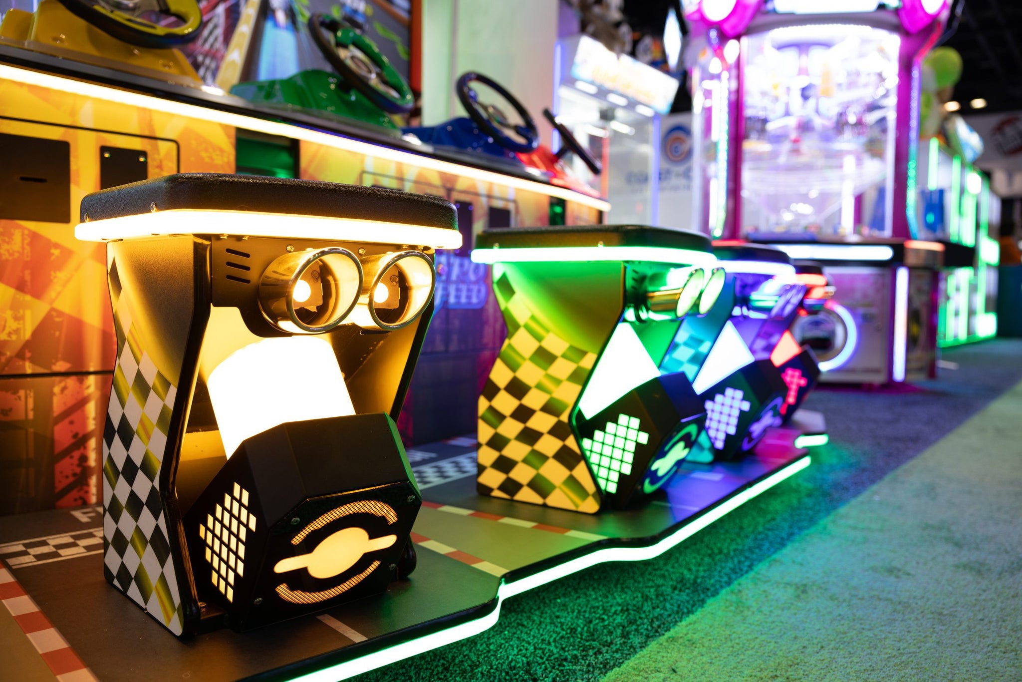 Nitro Speed 4-Player Racing Arcade Game | Gumball.com