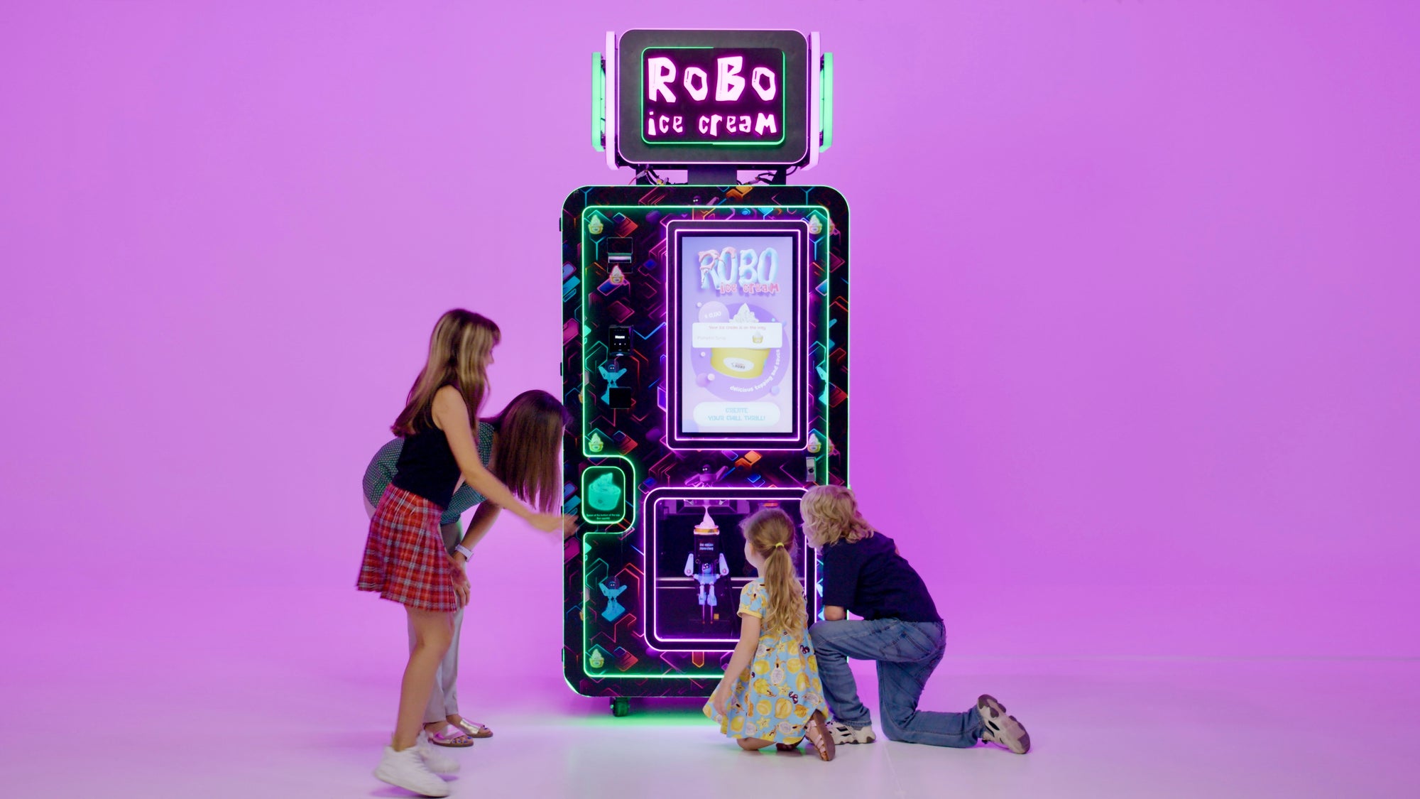 Robo Ice Cream Vending Machine | Gumball.com