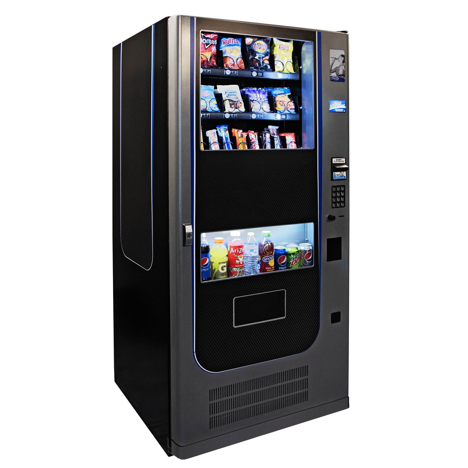 Seaga Quickbreak QB4000 Combo Vending Machine | Gumball.com