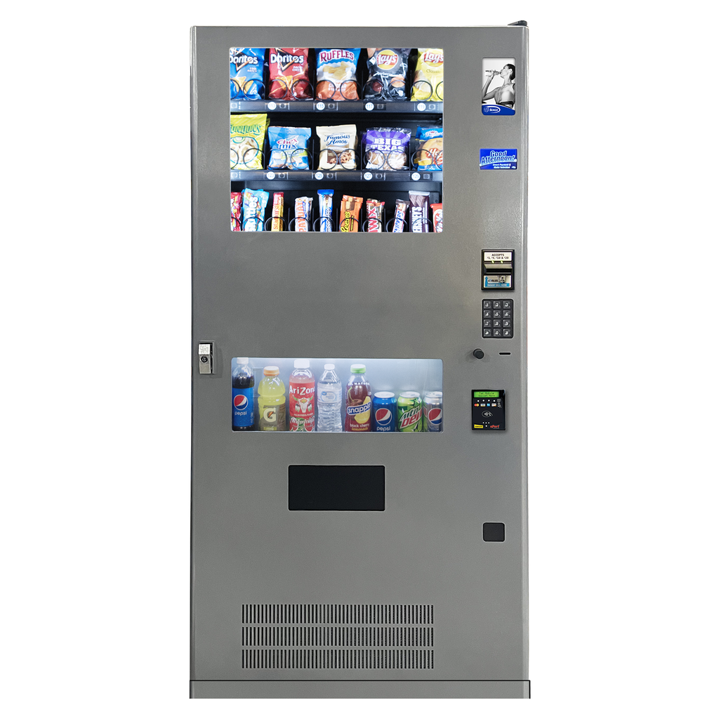 Seaga Quickbreak QB4000 Combo Vending Machine | Gumball.com