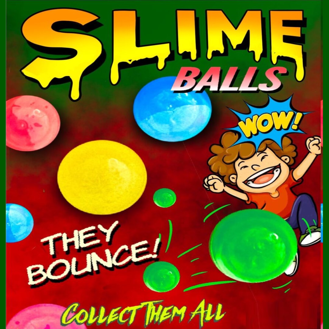 Slime Balls 1" Capsules | Gumball.com