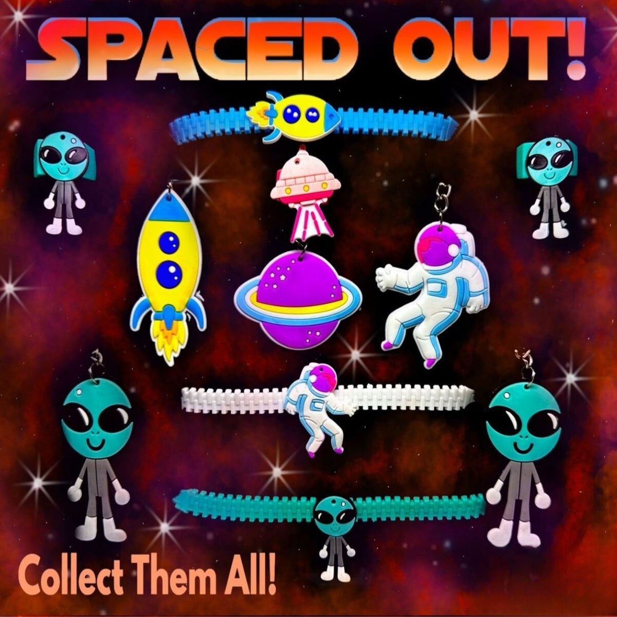 Spaced Out 2" Capsules | Gumball.com