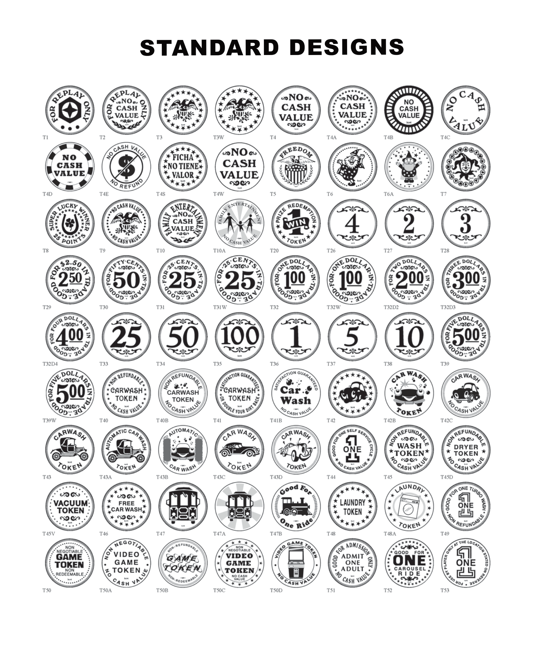 Custom Tokens | Vending Machine Tokens | Gumball.com