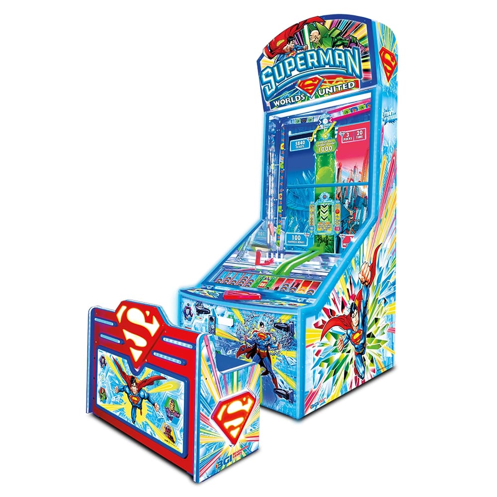 Superman Worlds United Arcade Game| Gumball.com