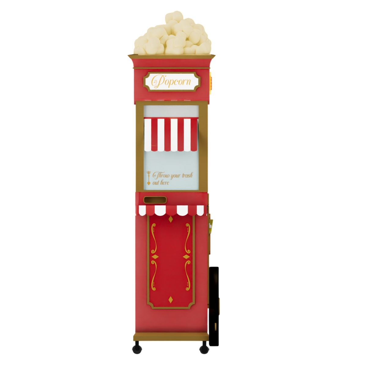 PopCart Robotic Popcorn Vending Machine | Gumball.com