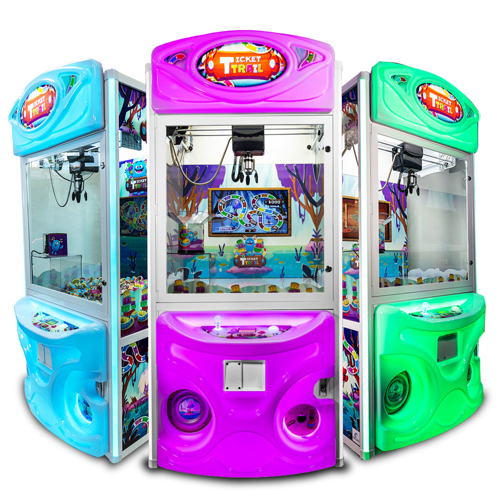 Ticket Trail 36" Claw Machine | Crane Machine | Gumball.com