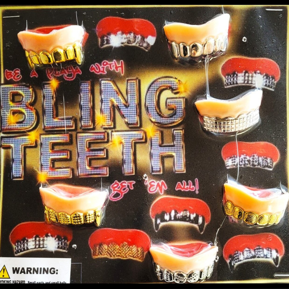 Bling Teeth 2" Capsules | Gumball.com