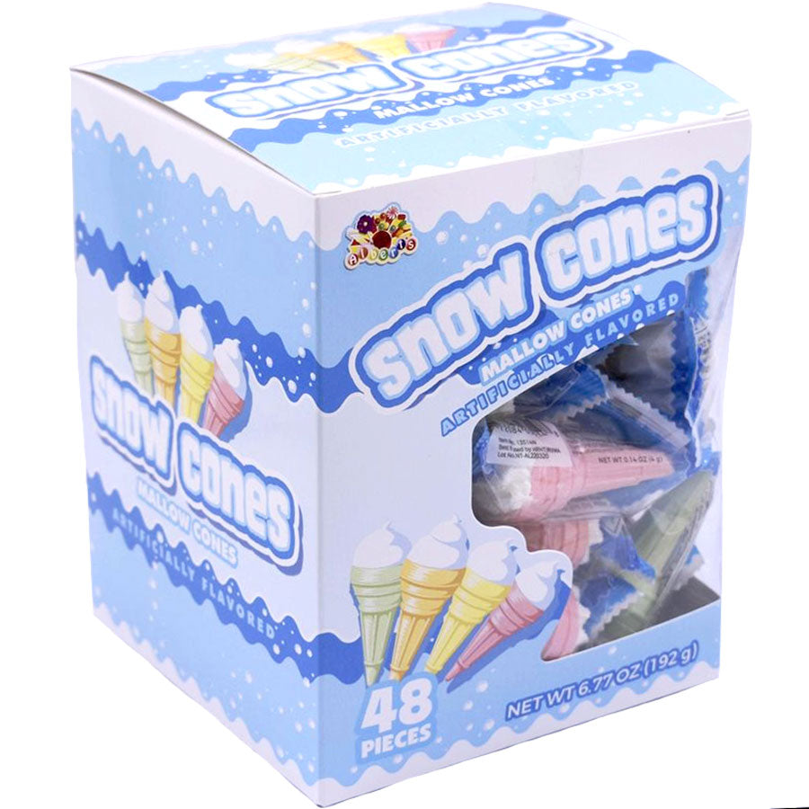 Marshmallow Snow Cones Display Box | Gumball.com