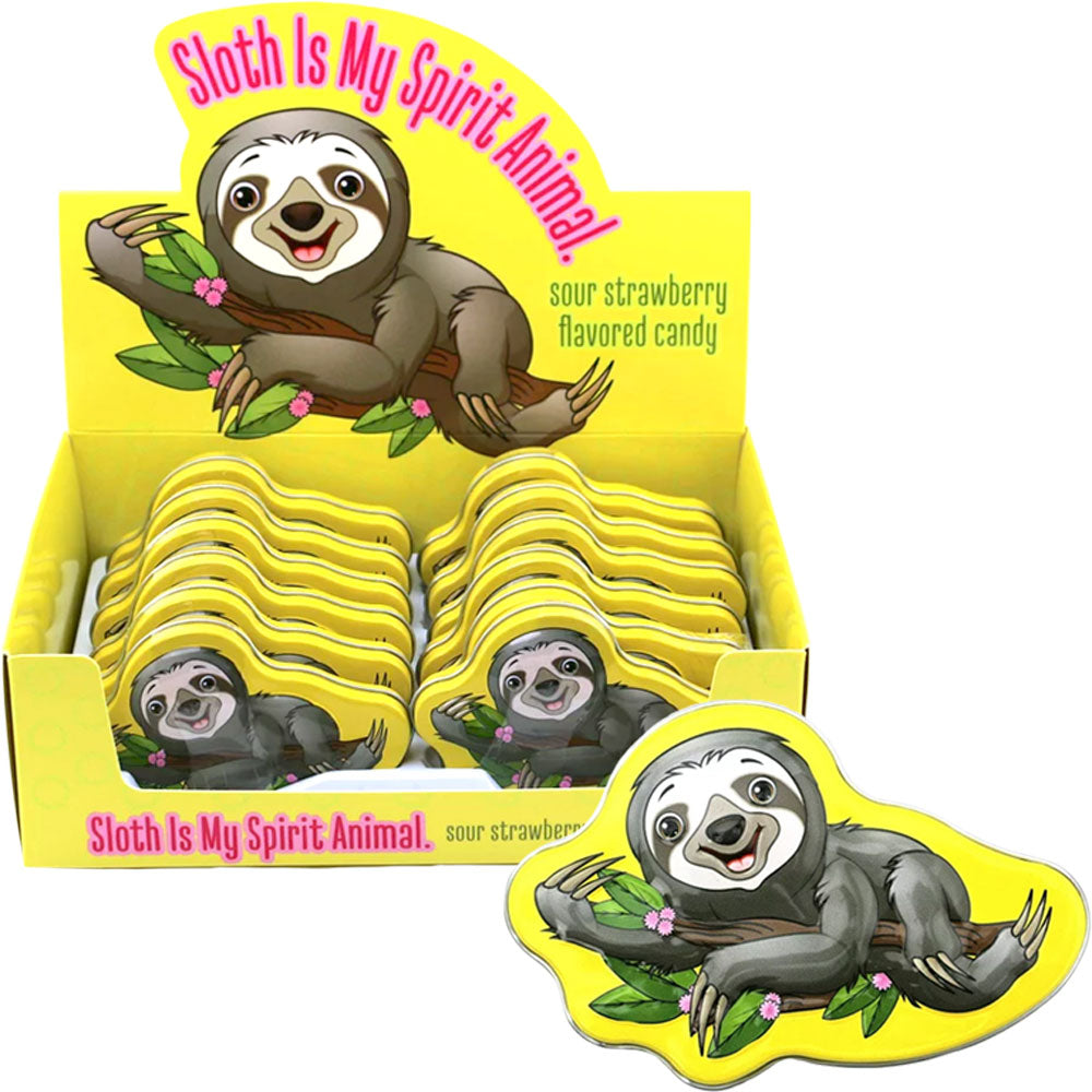 Sloth Spirit Animal Tin| Gumball.com