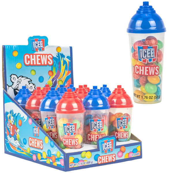 ICEE® Chews Cups Display Box (12pcs) | Gumball.com