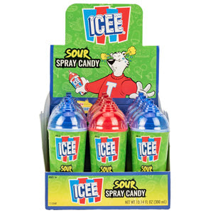 ICEE® Sour Spray Candy Display Box (12pcs) | Gumball.com