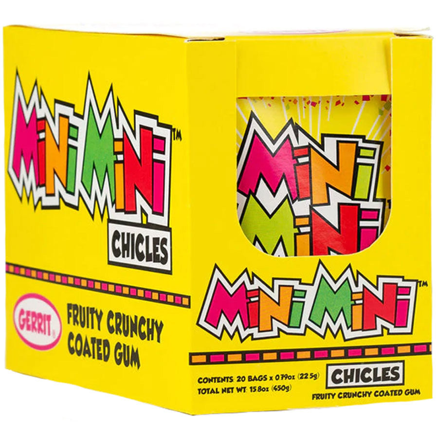 Mini Mini Fruit Gum Display Box | Gumball.com