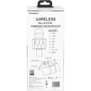 LED Karaoke Mic Speaker - Black (1ct.) | Gumball.com