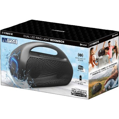 Dual LED Ring Light Boom Box (1ct.) | Gumball.com