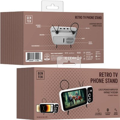 Retro Television Shaped Phone Stand (1ct.) | Gumball.com