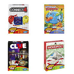 Hasbro™ Grab & Go Game Assorted (4 pcs) | Gumball.com