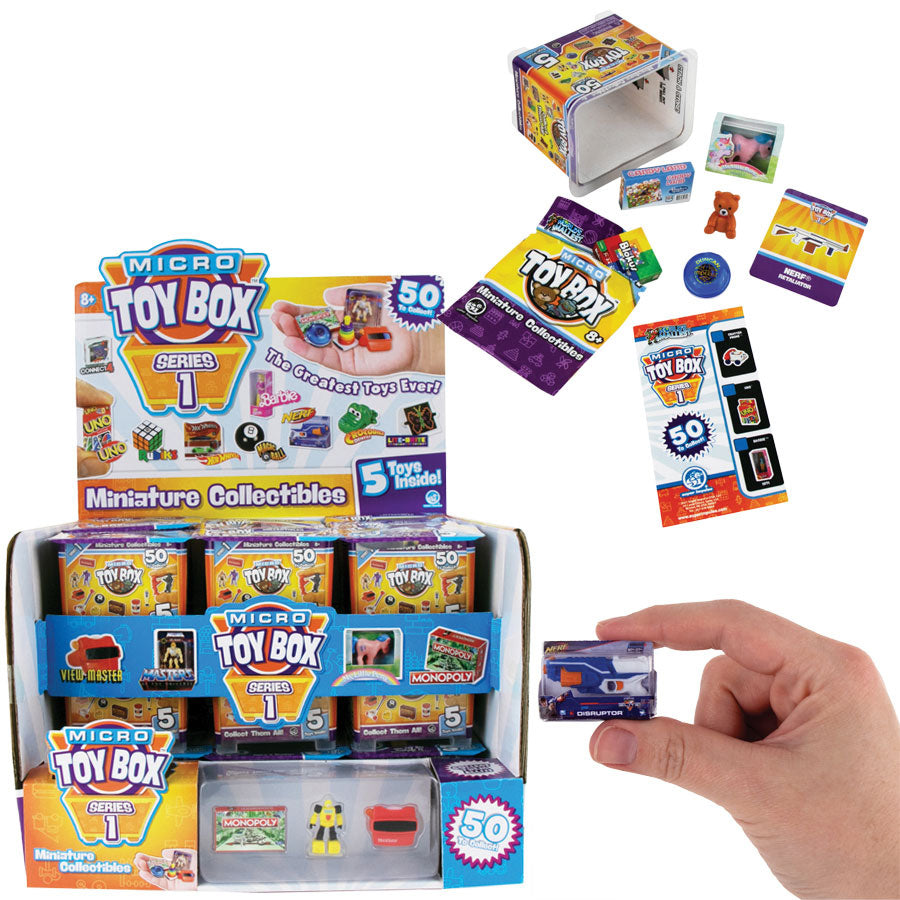 Micro Toy Box Blind Box Series #1 (27pcs)| Gumball.com