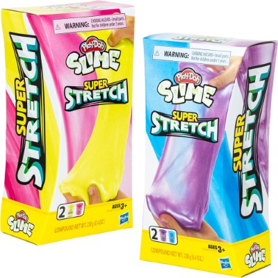 Play-Doh® Super Stretch Slime Asst (3pcs) | Gumball.com