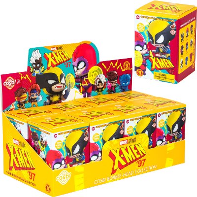 X-Men 97 Cosbi Bobble Head Blind Box (8pcs) | Gumball.com