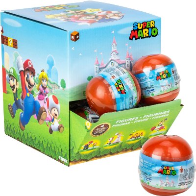 Super Mario Blind Capsules in Display Box 24ct | Gumball.com