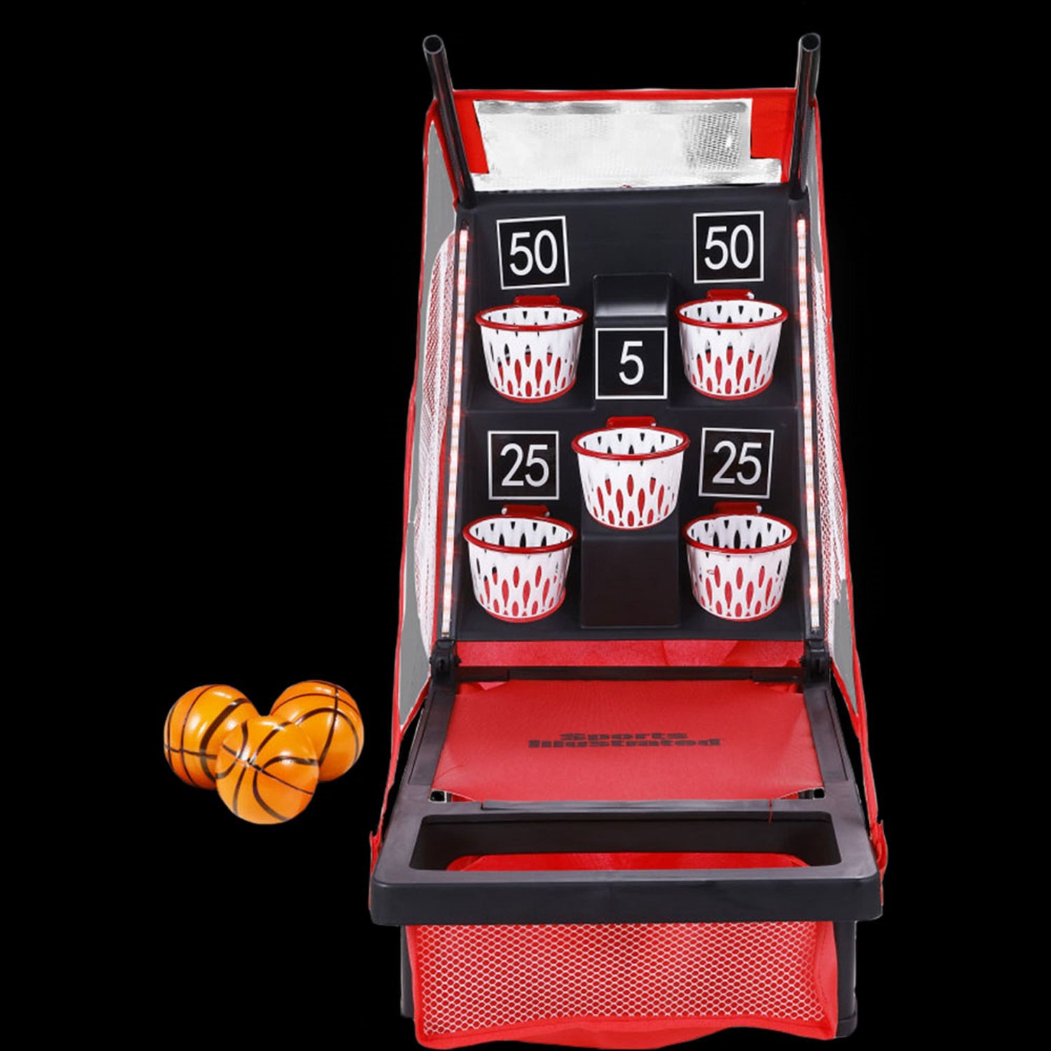 Sports Illustrated Mini Bounce Basketball Set (1ct.) | Gumball.com