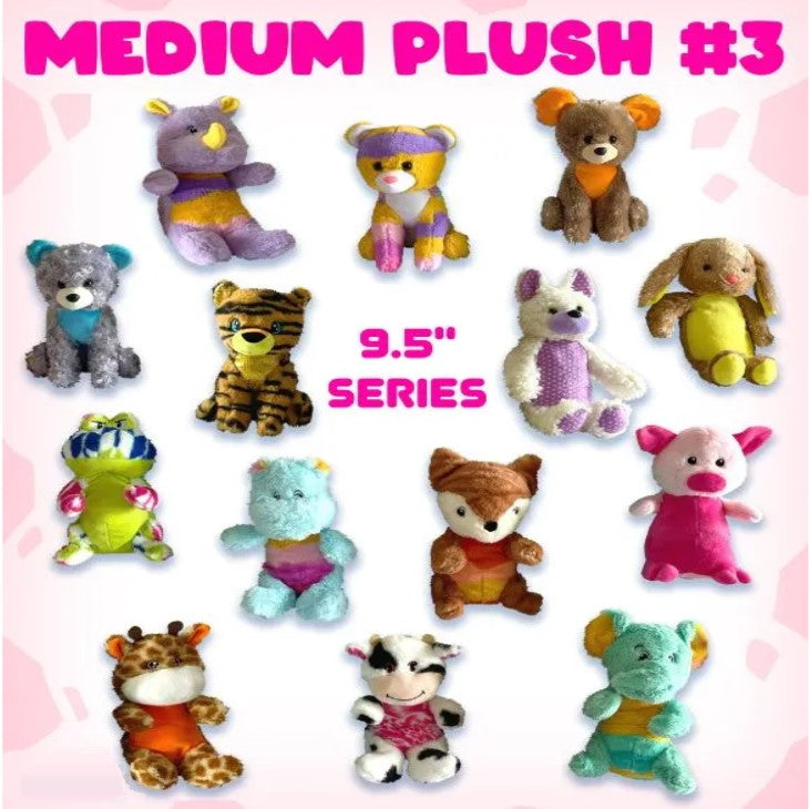 MEDIUM PLUSH MIX #3 (9.5″) | Gumball.com
