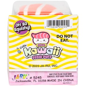 Kawaii Sushi Puff Asst (24pcs) | Gumball.com