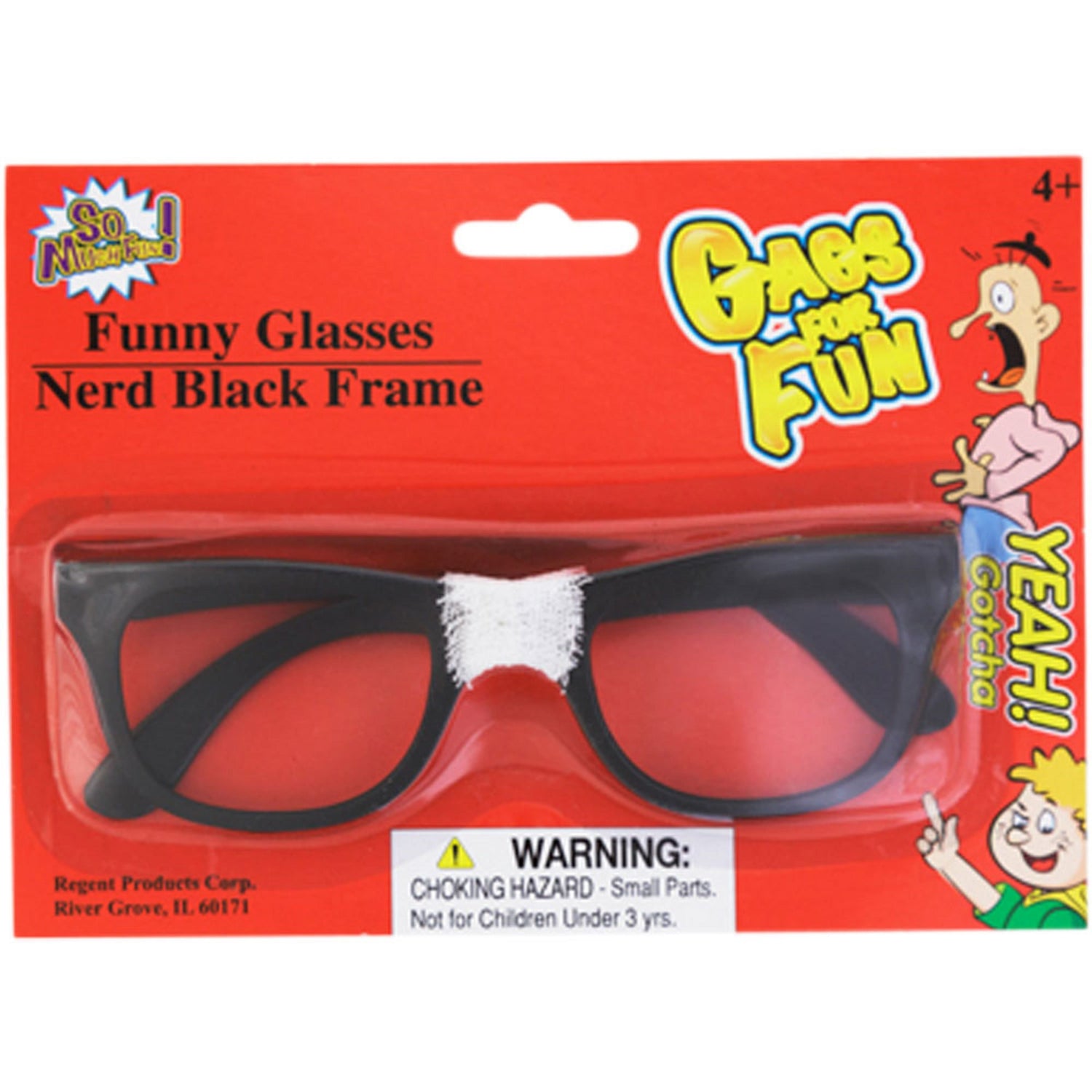 Funny Nerd Eyeglasses (1 ct.) | Gumball.com