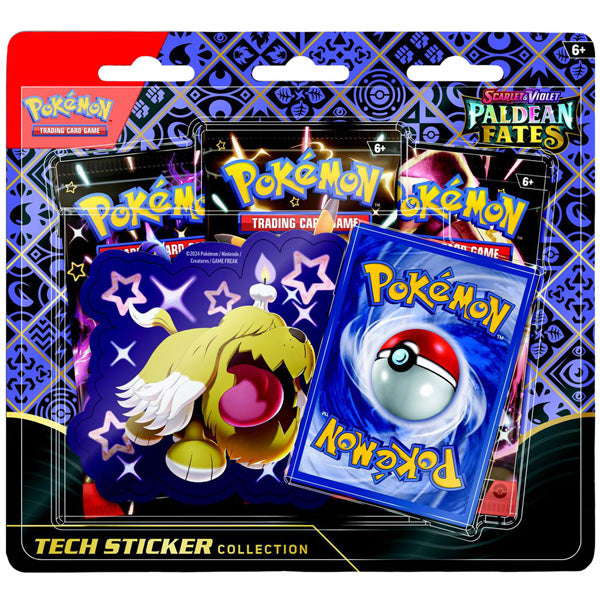 Pokemon™ Paldean Fates Tech Booster and Sticker Collection (1ct ...