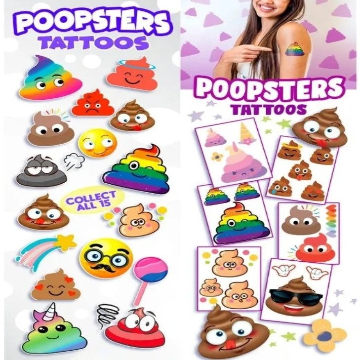 Poopster Tattoos | Gumball.com