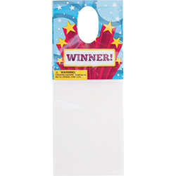 Hanging Prize Bag 3in x 4in - Rectangle (250pcs) | Gumball.com